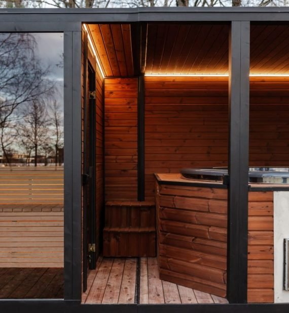 Sauna baril rond 2 m | FOREST SPA